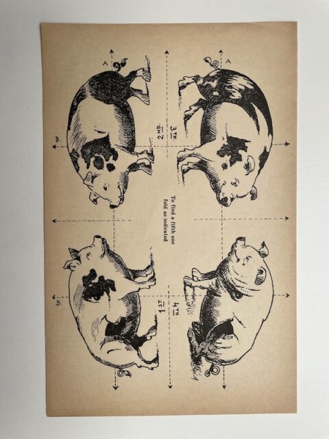 Where is the fifth pig? - OriginalWW2Collectibles