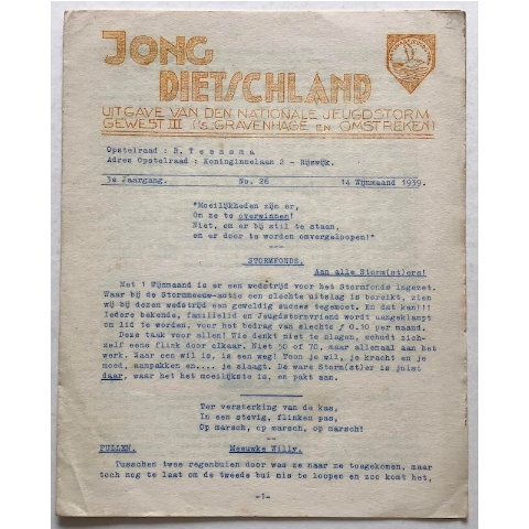 Jong dietschland, NJS - OriginalWW2Collectibles